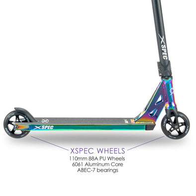 Xspec Neo Chrome Pro Stunt Kids Kick Scooter Anodized Aluminum BMX ...