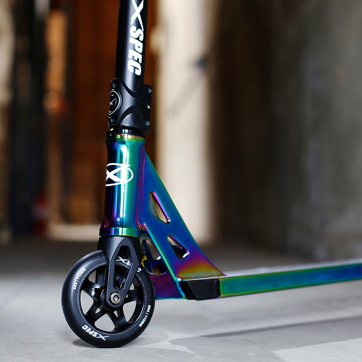 Xspec Neo Chrome Pro Stunt Kids Kick Scooter Anodized Aluminum BMX ...